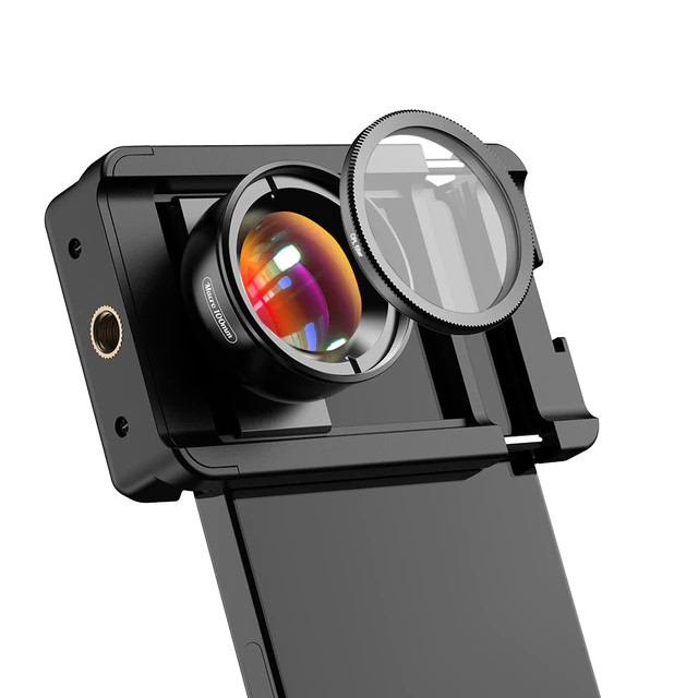 Объектив Apexel 100mm Macro Kit с CPL-фильтром и креплением для ...