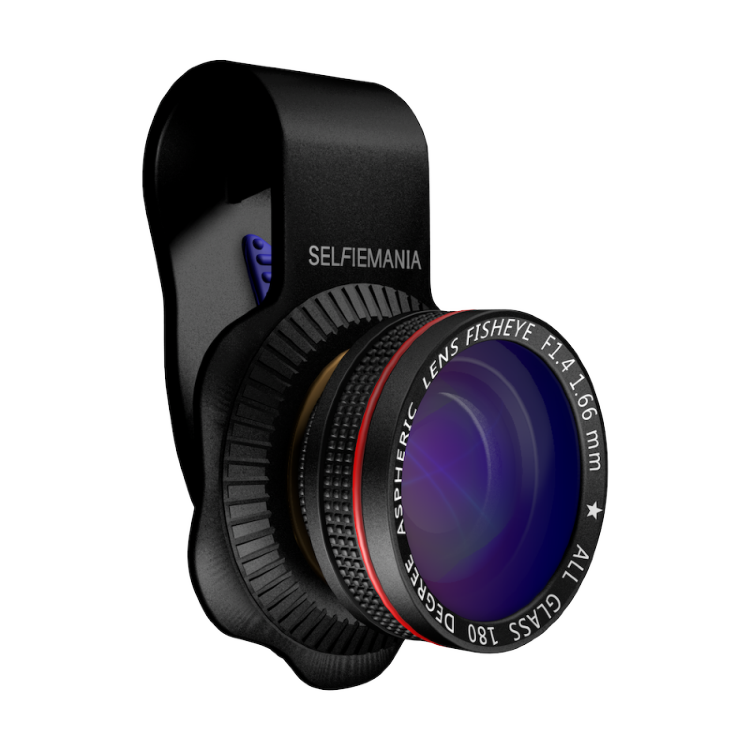 Объектив для iPhone и других смартфонов Premium Fisheye 180º купить ...
