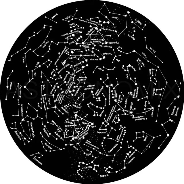 Проекционный диск Sega Homestar для домашнего планетария Северные ...